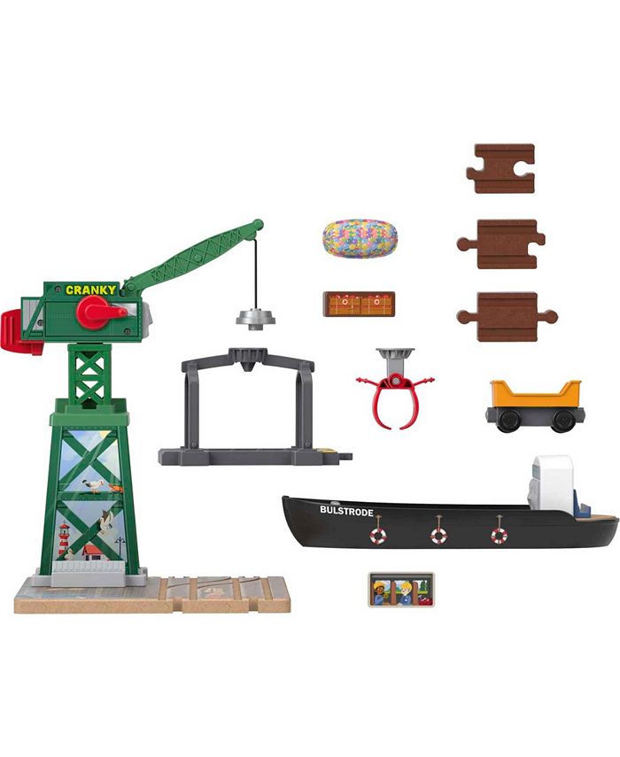 Fisher Price Thomas Friends Wooden Railway Brendam Docks Playset - Macy's