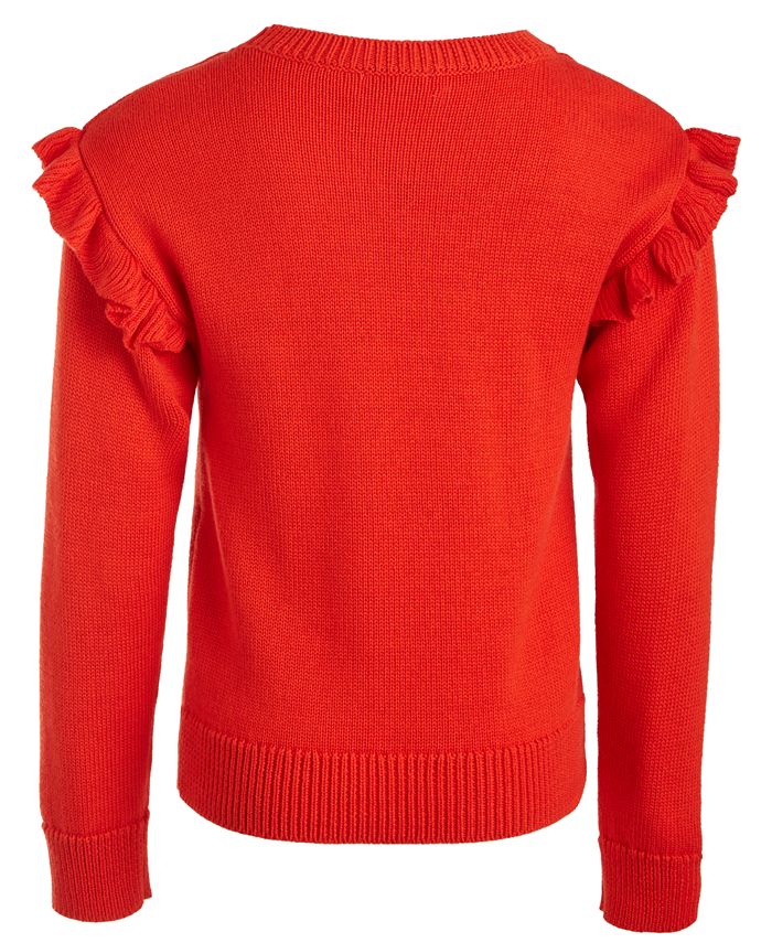 Epic Threads Little Girls Heart Pullover Sweater, Created for Macy's ...