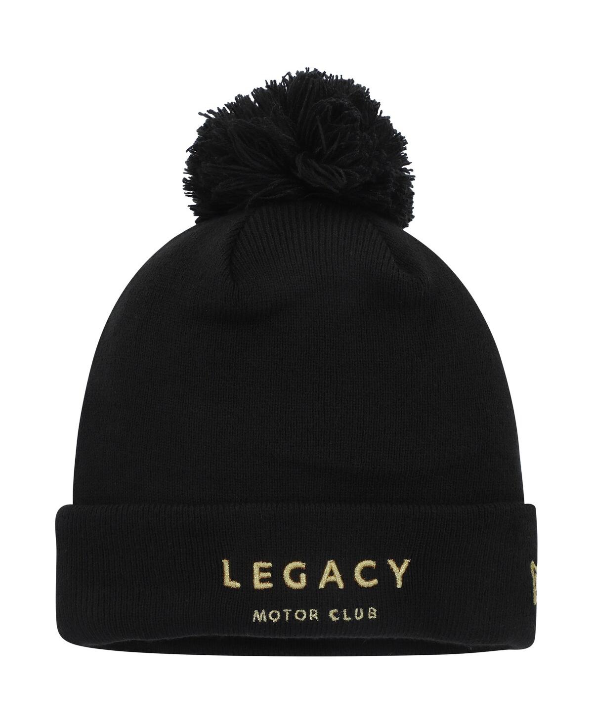 Click here for Mens New Era Black Legacy Motor Club Cuffed Knit H... prices