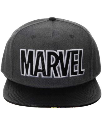 Men's and Women's Charcoal Marvel Snapback Hat - Macy's