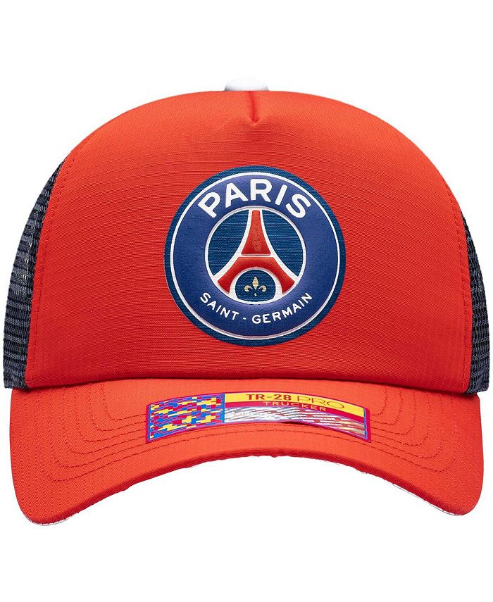 Fan Ink Men's Red Paris Saint-Germain Trucker Adjustable Hat - Macy's