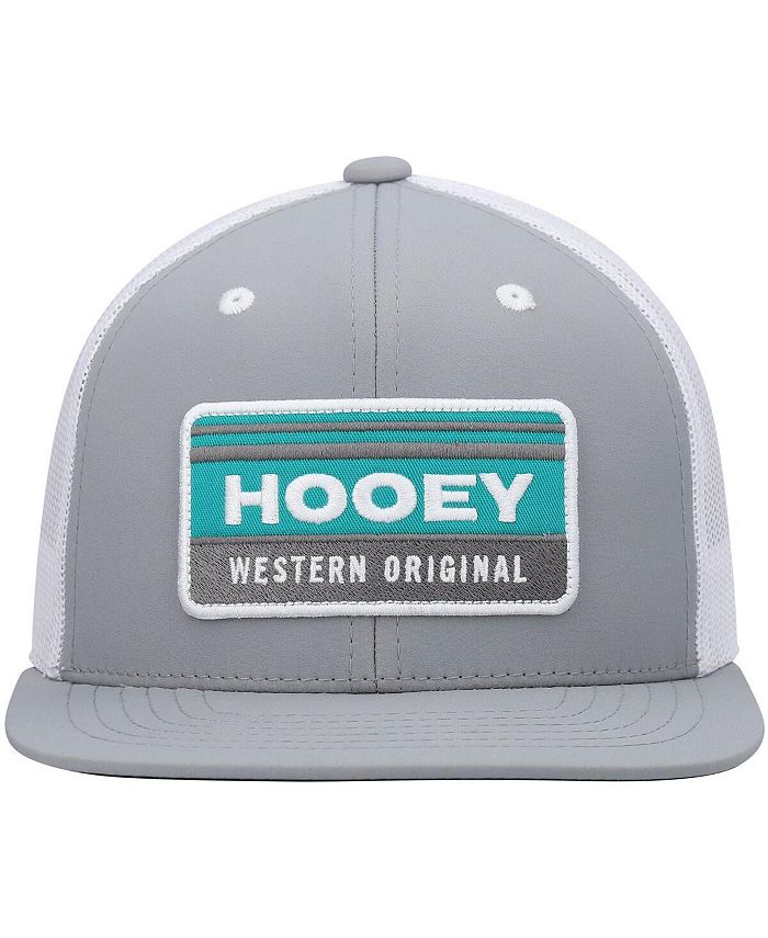 Hooey Big Boys and Girls Gray, White Horizon Trucker Snapback Hat - Macy's