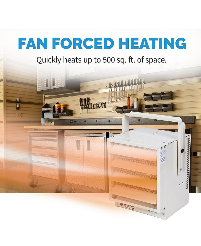 Newair Hardwired Electric Garage Heater, Ceiling Mounted with ...