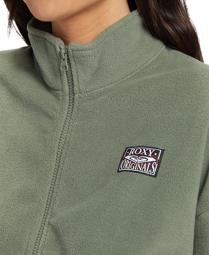 Roxy Juniors' Dawn To Dusk Full-Zip Fleece Jacket - Macy's