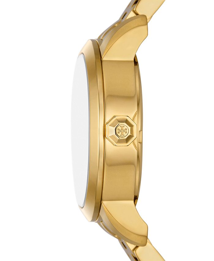 Tory Burch Women's The Tory Gold-Tone Stainless Steel Stainless Steel ...