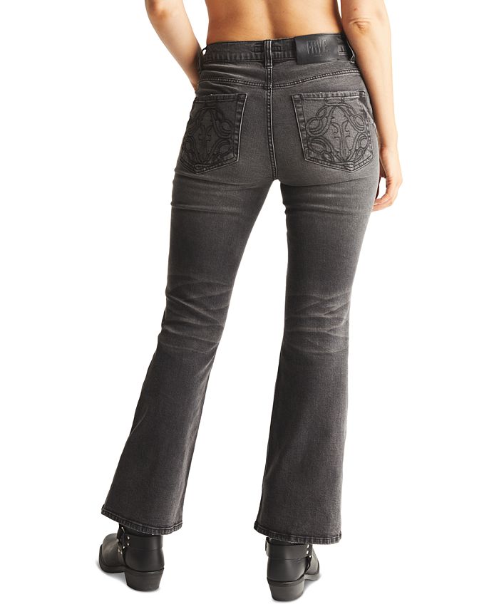 Frye Women's Embroidered-Pocket Bootcut Jeans - Macy's