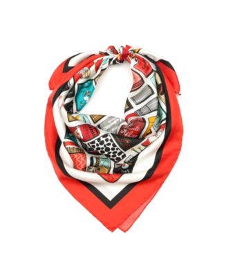 kate spade new york Matchbox Silk Square Scarf - Macy's