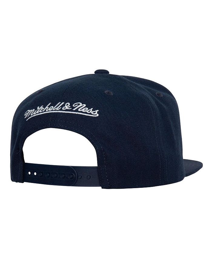 Mitchell & Ness Men's Navy Dallas Cowboys Team Ground Snapback Hat - Macy's