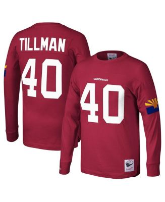 Men's Mitchell & Ness Pat Tillman Cardinal Arizona Cardinals Throwback ...