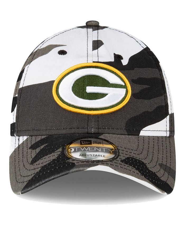 New Era Big Boys and Girls Camo Green Bay Packers 9TWENTY Adjustable ...