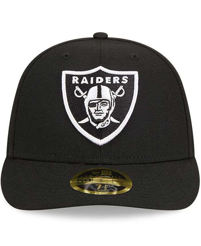 New Era Men's Black Las Vegas Raiders 2023 NFL Crucial Catch Low Profile 59FIFTY Fitted Hat - Macy's