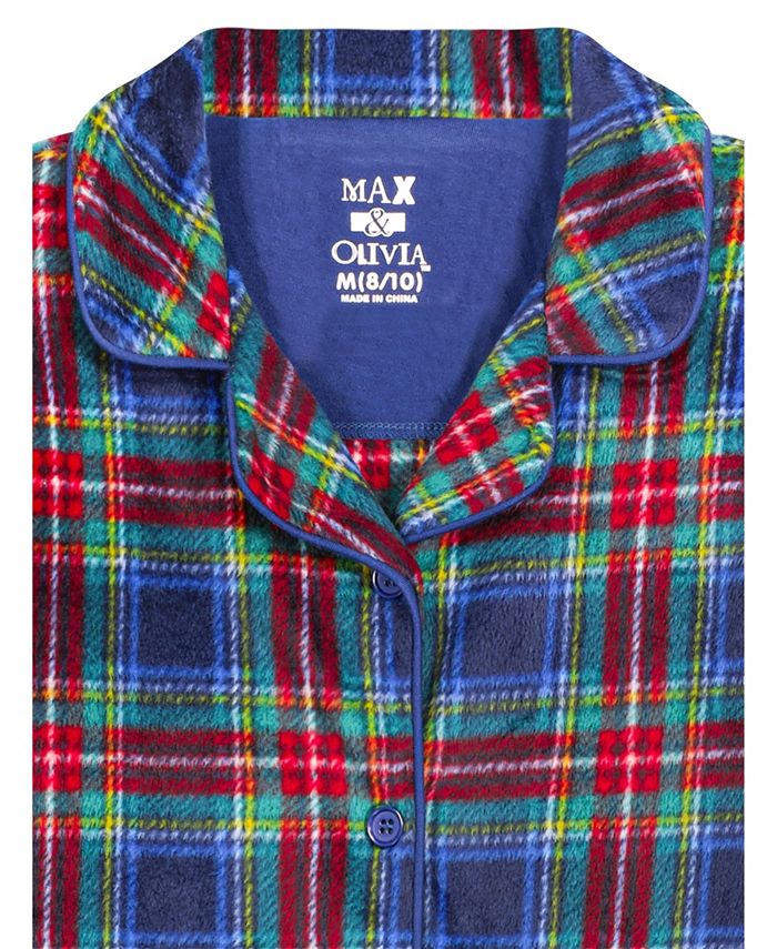 Max & Olivia Big Boys Pajama, 2 Piece Set - Macy's