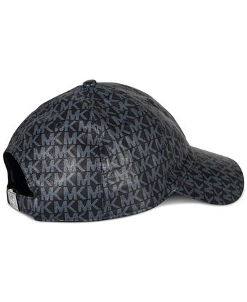 Michael Kors Women's Printed Leather Baseball Cap - Macy's
