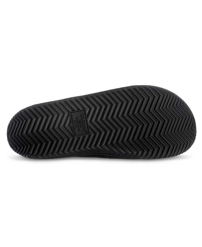 Isotoner Men's Sport Knit Memory Foam Slide Slipper - Macy's