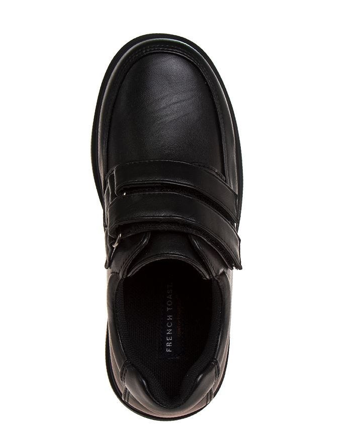 French Toast Big Boys School Hook and Loop Closure Shoes - Macy's