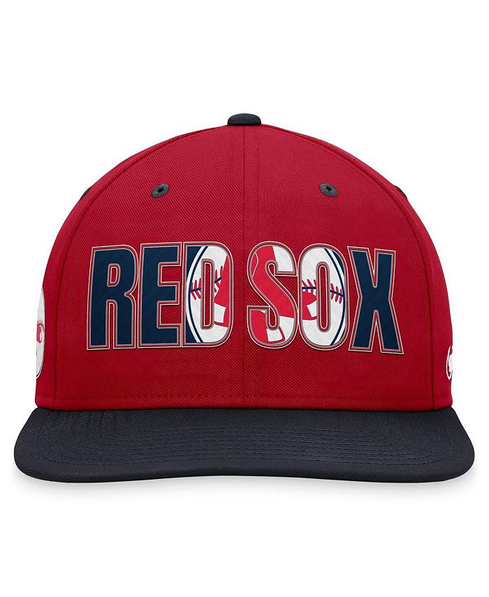 Nike Men's Red Boston Red Sox Cooperstown Collection Pro Snapback Hat ...