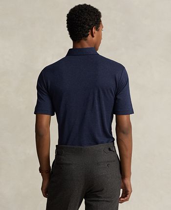 Polo Ralph Lauren Men's Classic-Fit Cotton-Linen Polo Shirt - Macy's