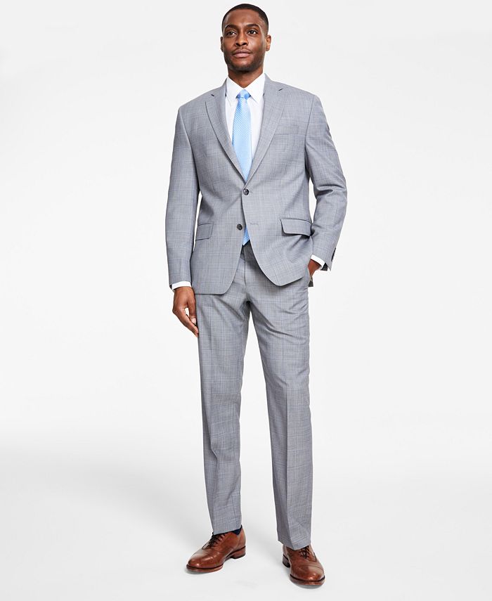 Michael Kors Men's Classic-Fit Wool-Blend Stretch Suit Separates - Macy's
