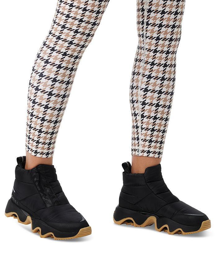 Sorel Women's Kinetic Impact Puffy Waterproof Zip Booties - Macy's