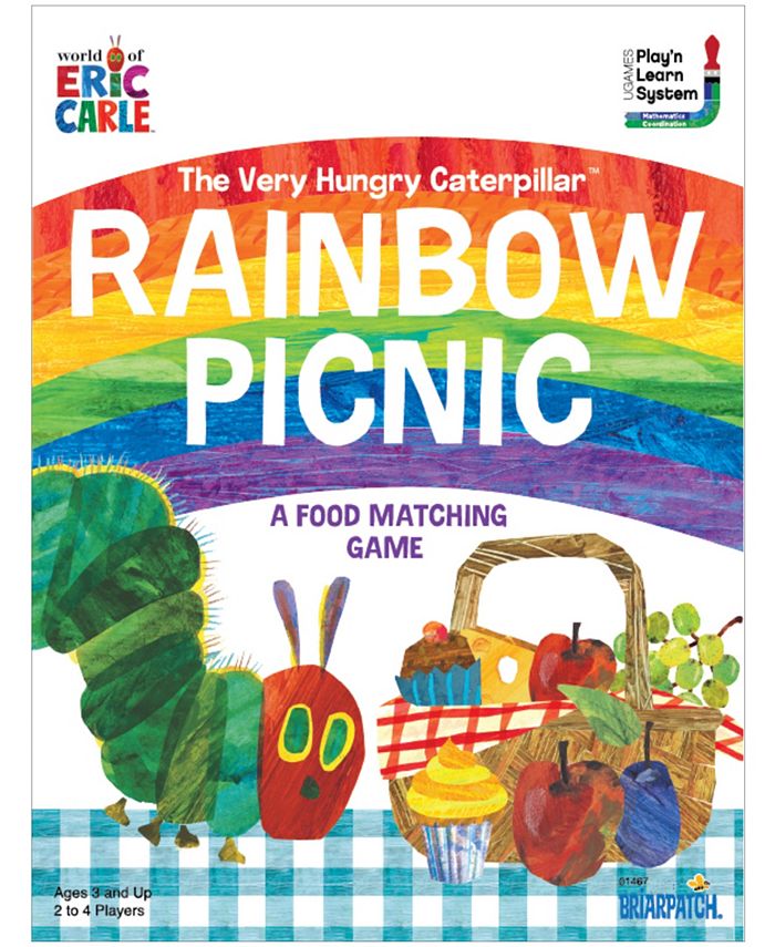 Briarpatch The World of Eric Carle - The Very Hungry Caterpillar Rainbow Picnic Food Matching ...