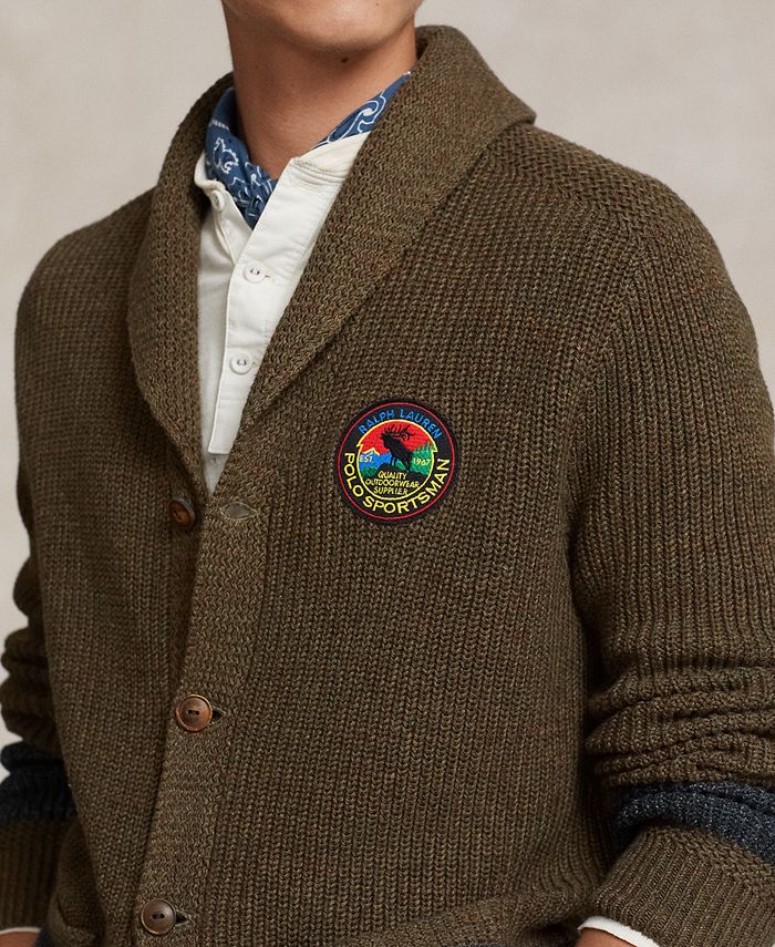 Polo Ralph Lauren Men's Polo Sportsman Cotton Cardigan - Macy's