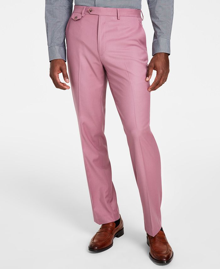 Tayion Collection Men's Classic-Fit Solid Suit Pants - Macy's