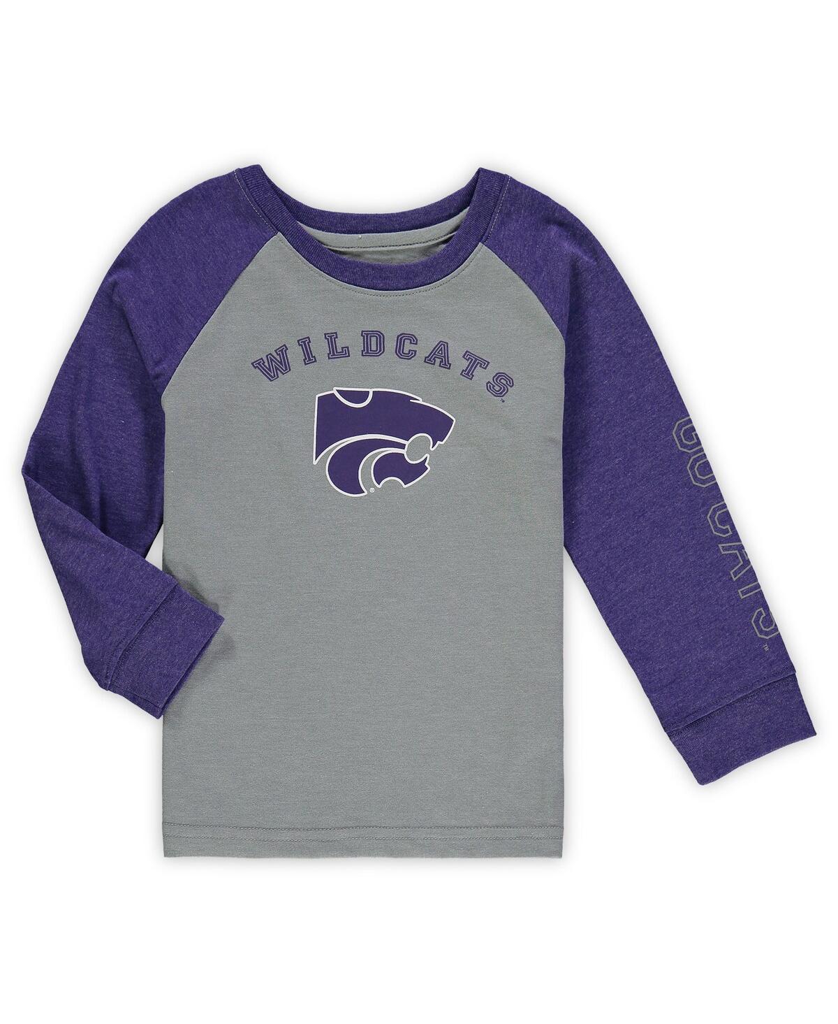 Click here for Toddler Boys and Girls Colosseum Heathered Gray Ka... prices