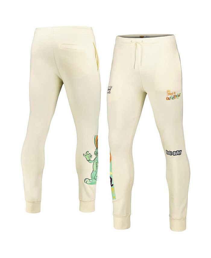 Freeze Max Men's Bugs Bunny Cream Looney Tunes Delightful Jogger Pants ...