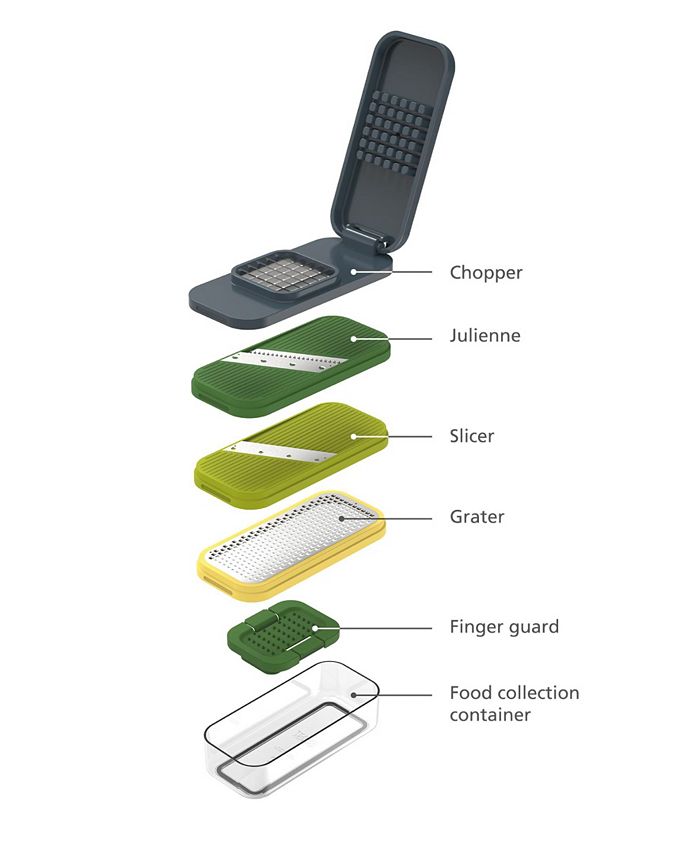 Joseph Joseph Multi-Prep Compact 4-in-1 Chop, Grate and Slice Set - Macy's