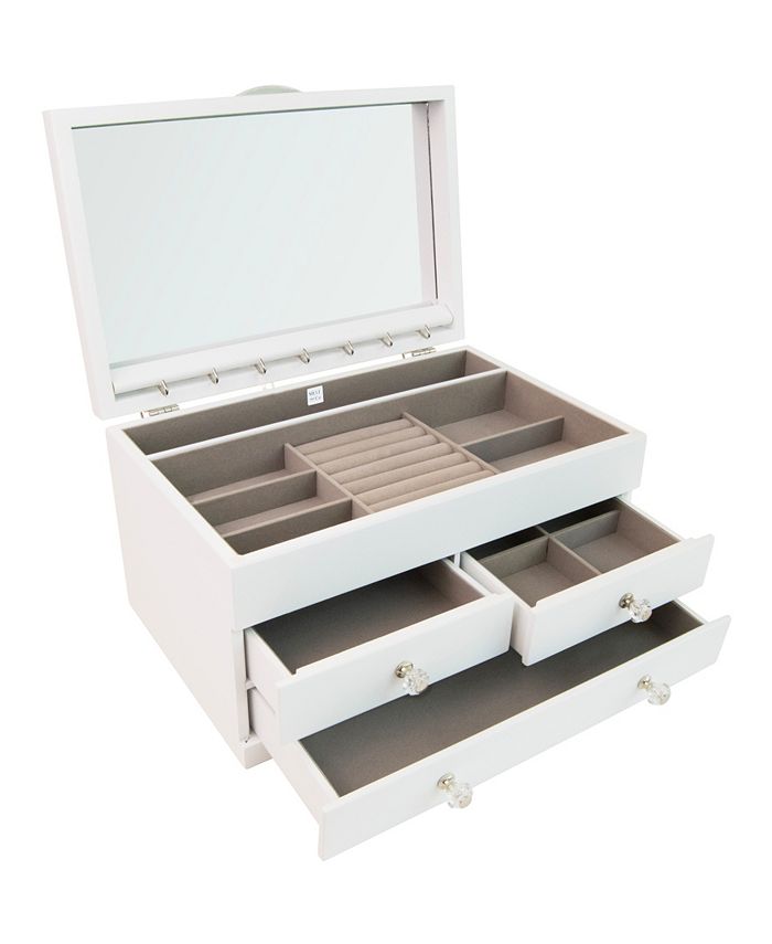 Mele & Co Fairhaven Wooden Jewelry Box in Finish - Macy's