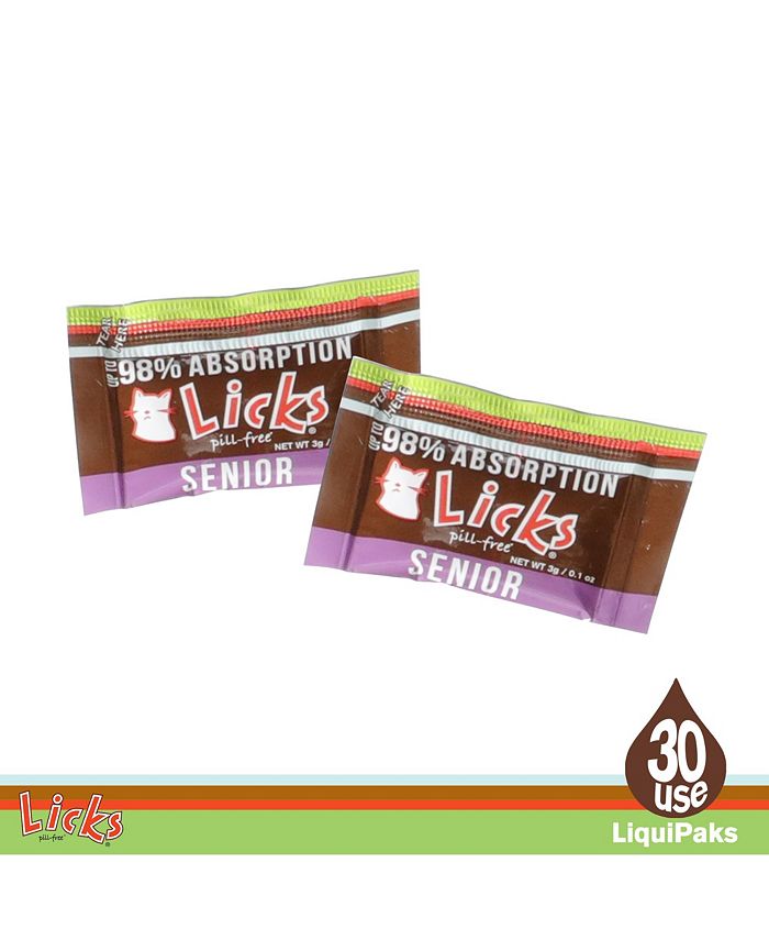 Licks Pill Free Licks Pill-Free Senior Cat - Joint Support & Digestion ...