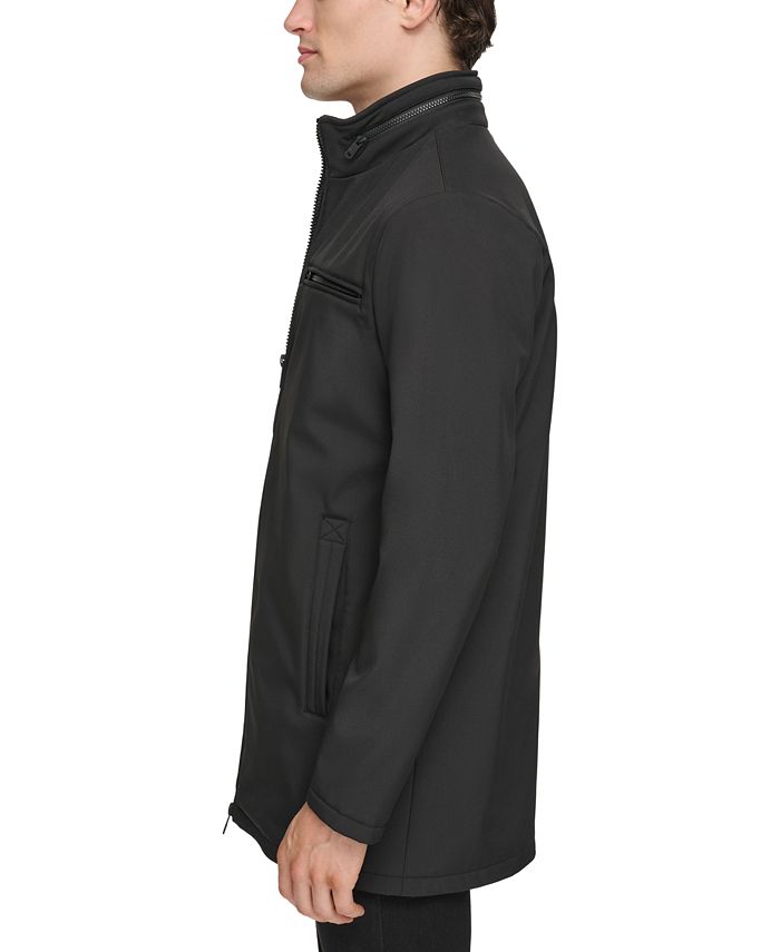 Kenneth Cole Men's Hidden-Hood Full-Zip Jacket - Macy's