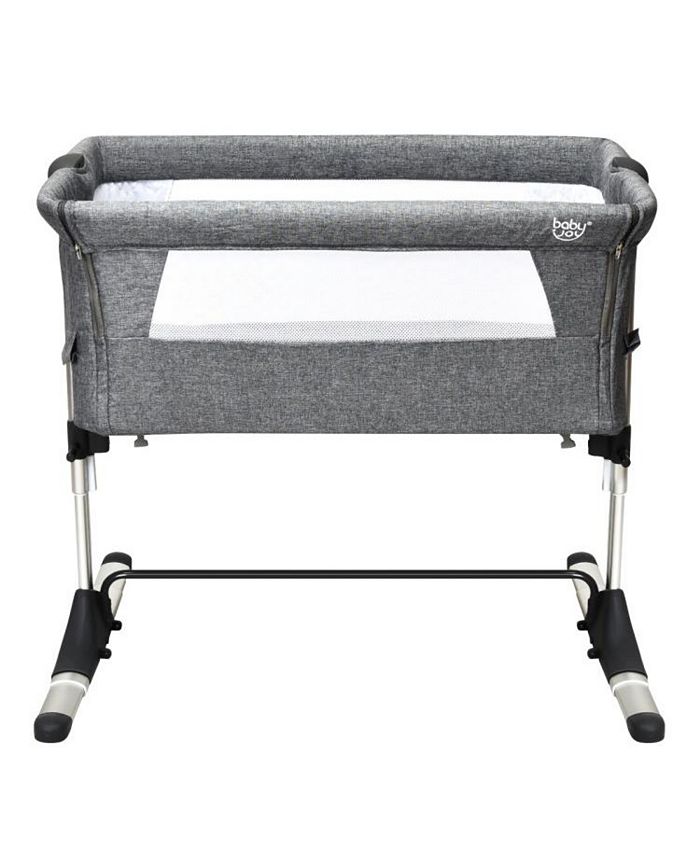 Slickblue Travel Portable Baby Bed Side Sleeper Bassinet Crib with ...