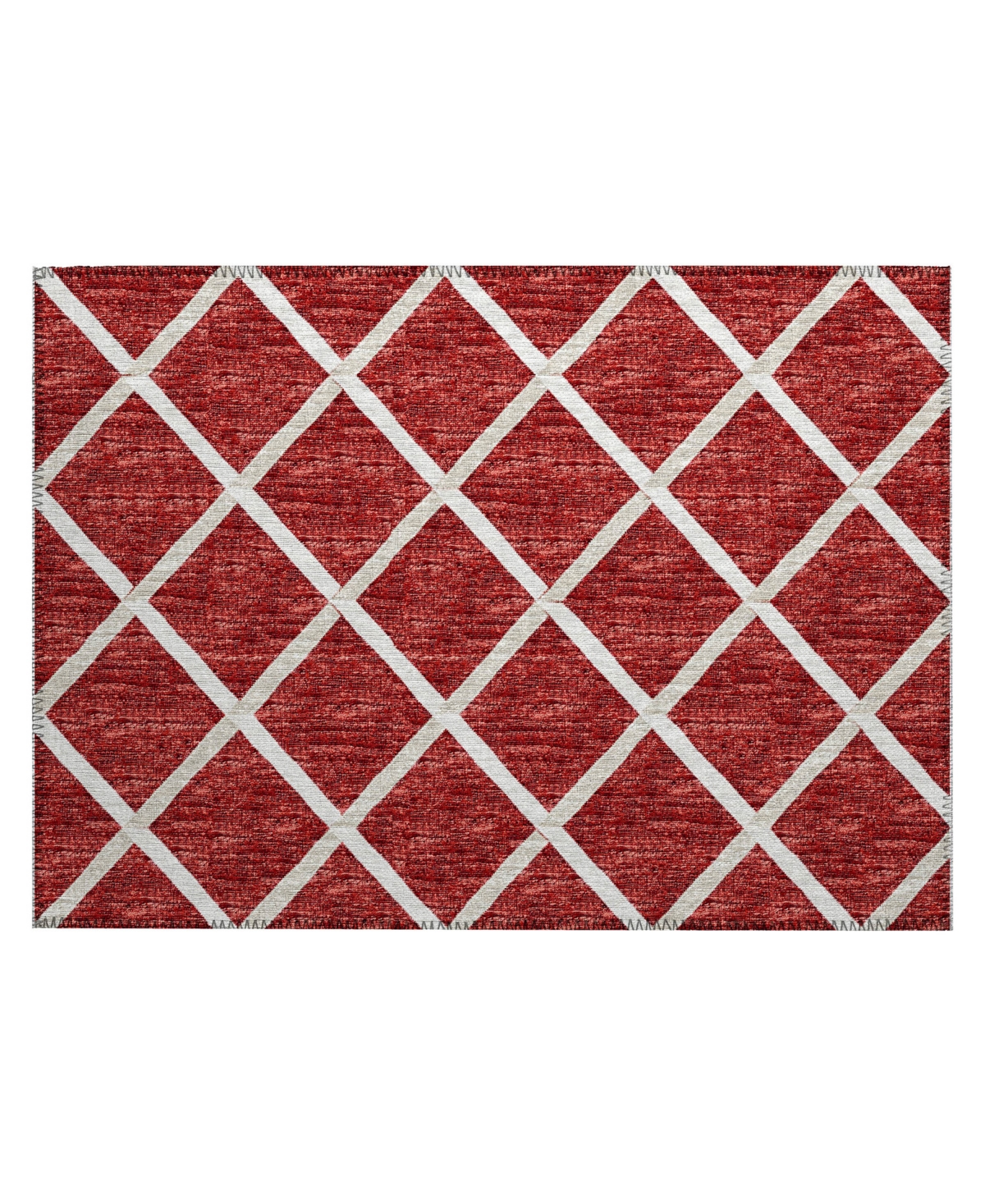 Click here for Dalyn York YO1 18 x 26 Area Rug - Red prices