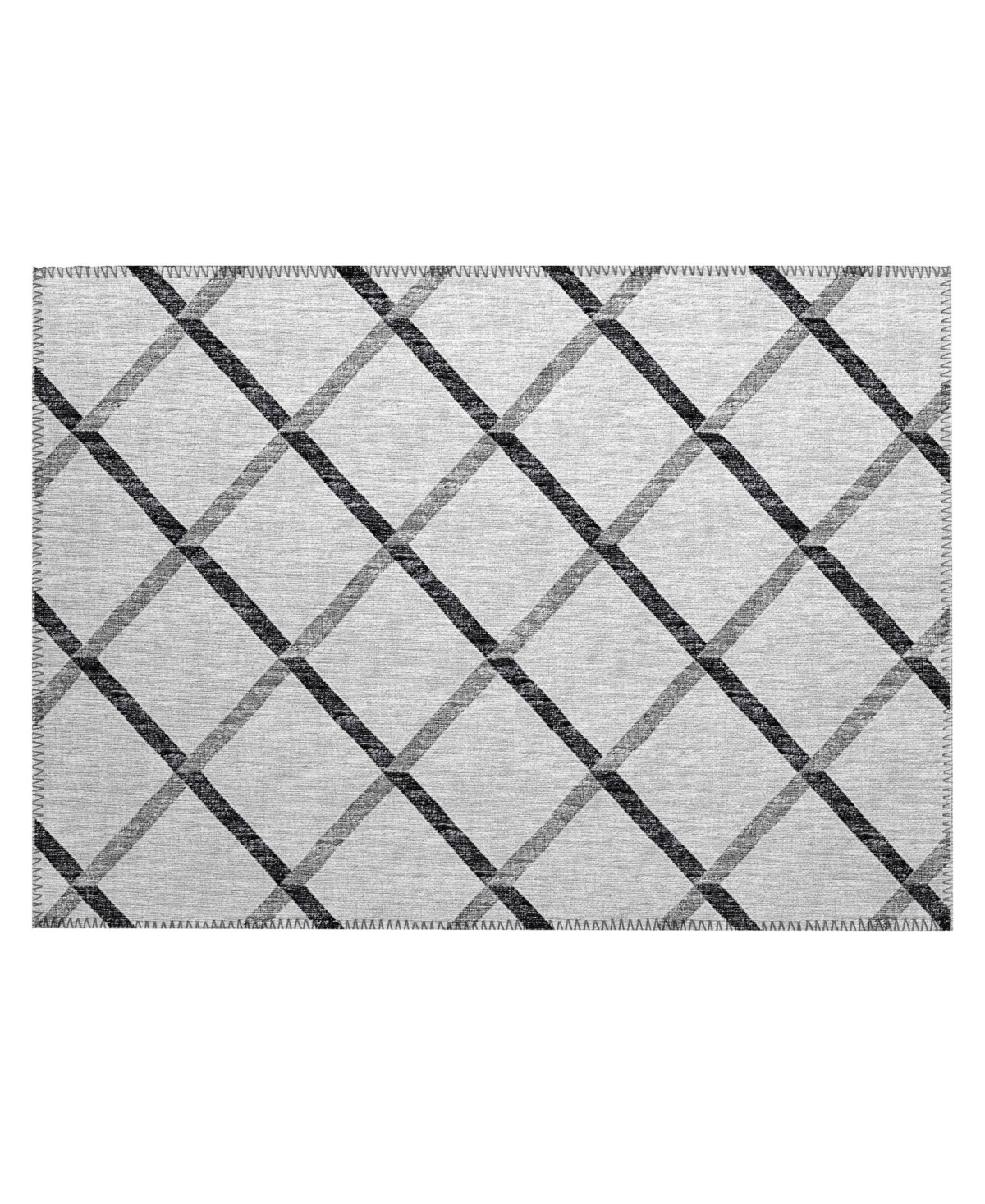 Click here for Dalyn York YO1 18 x 26 Area Rug - Gray prices