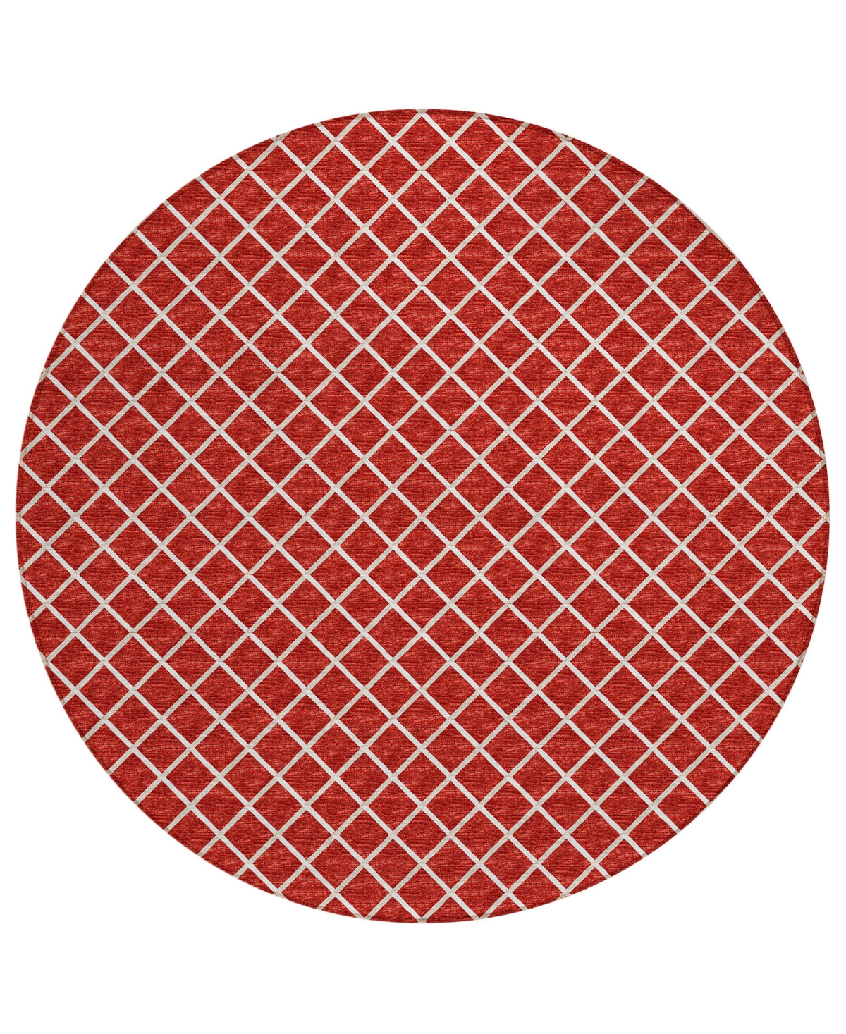 Click here for Dalyn York YO1 4 x 4 Round Area Rug - Red prices
