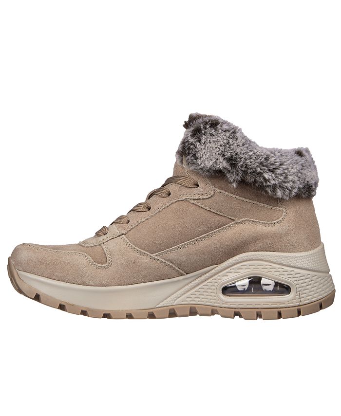 Skechers Women's Uno Rugged - Wintriness Sneaker Boots from Finish Line ...
