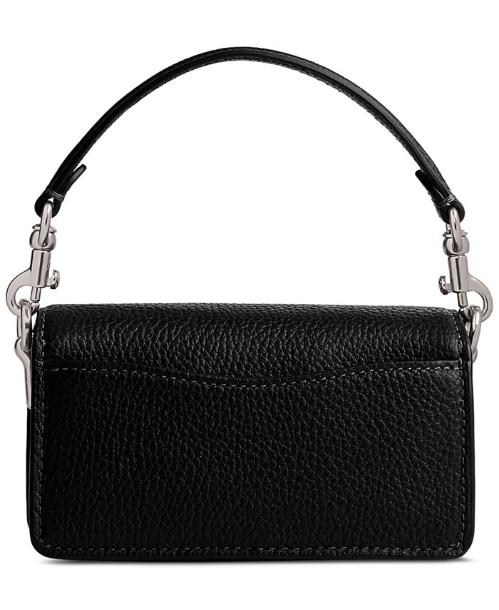 COACH Mini Leather Tabby 12 Handbag - Macy's