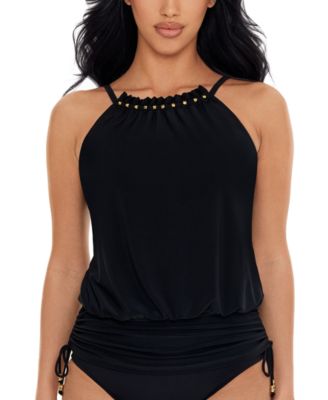 Magicsuit Women's Boba Babs Studded Tankini Top - Macy's