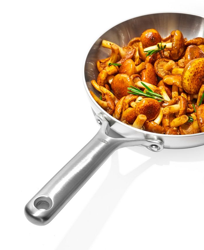 OXO Mira Tri-Ply Stainless Steel 8" Frying Pan - Macy's