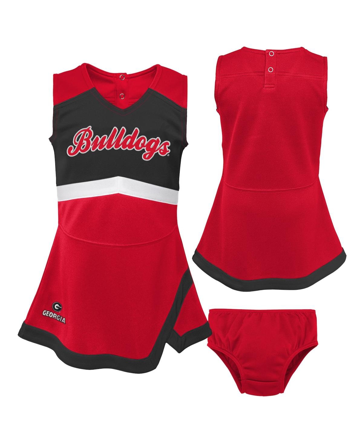 Click here for Girls Toddler Red  Black Georgia Bulldogs Two-Piec... prices
