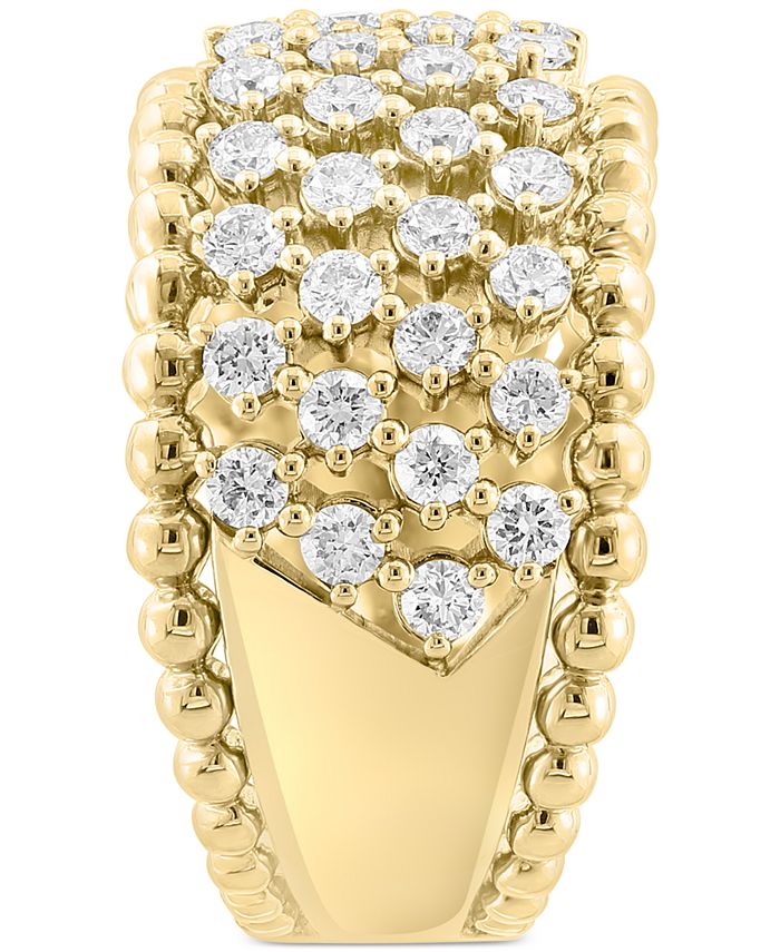 EFFY Collection EFFY® Diamond Wide Cluster Statement Ring (1-5/8 ct. t ...