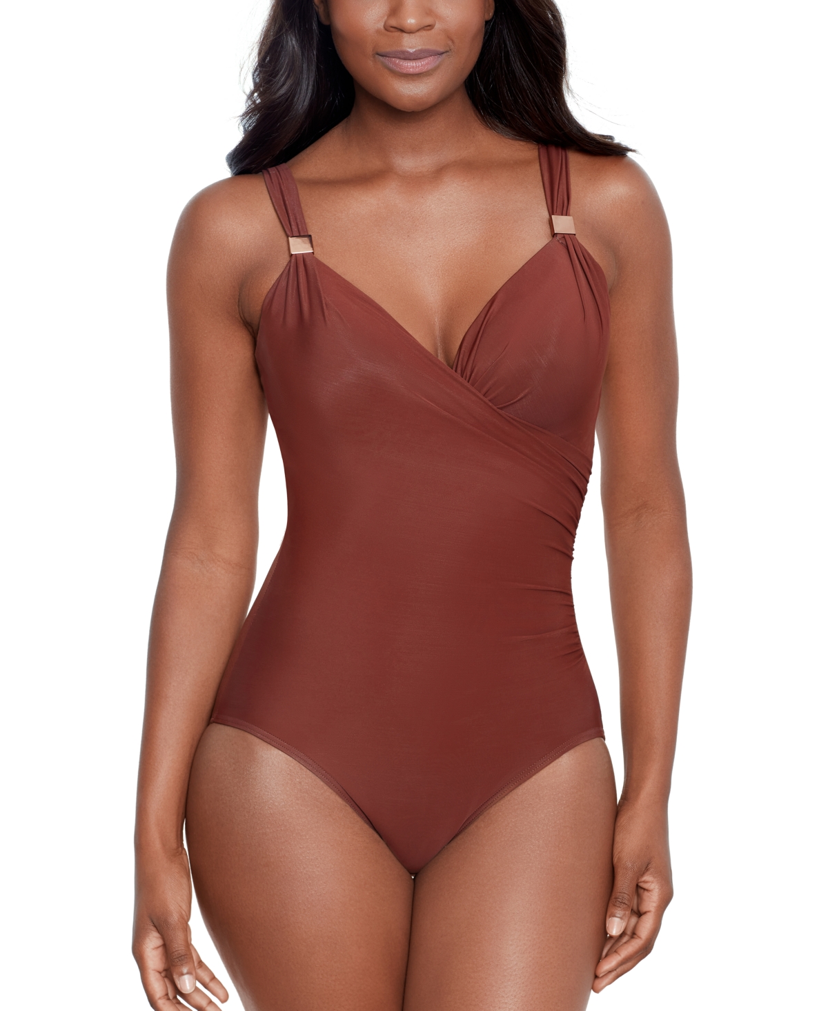 Click here for Miraclesuit Razzle Dazzle Siren Twist-Front Underw... prices