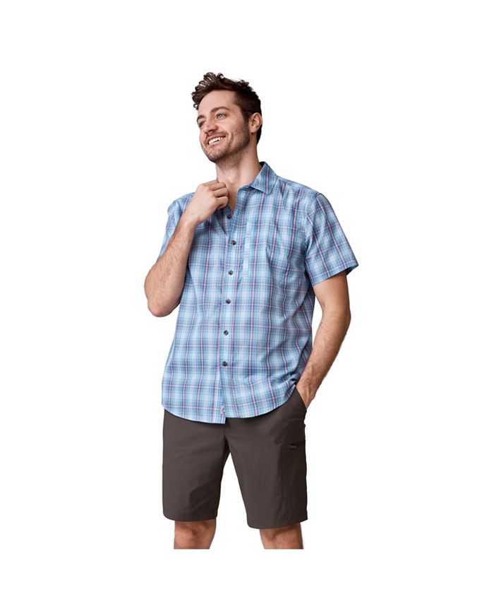 Free Country Men's Excursion Short Sleeve Poplin Shirt - Macy's