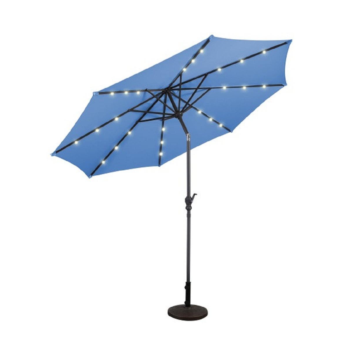 Click here for 10 ft Patio Solar Umbrella with Crank and Led Ligh... prices
