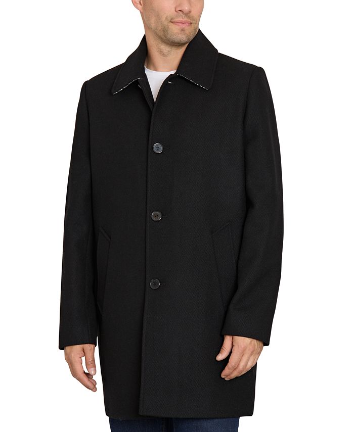 Sam Edelman Men's Classic Single Breasted Coat - Macy's
