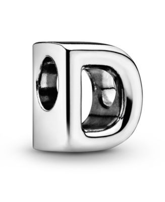 Pandora Sterling Silver Script Alphabet Dangle Charm - Macy's