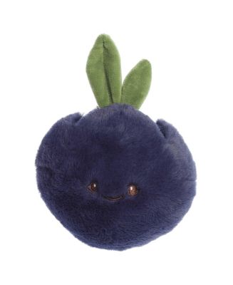 ebba Small Blueberry Precious Produce Adorable Baby Plush Toy Blue 6.5 ...