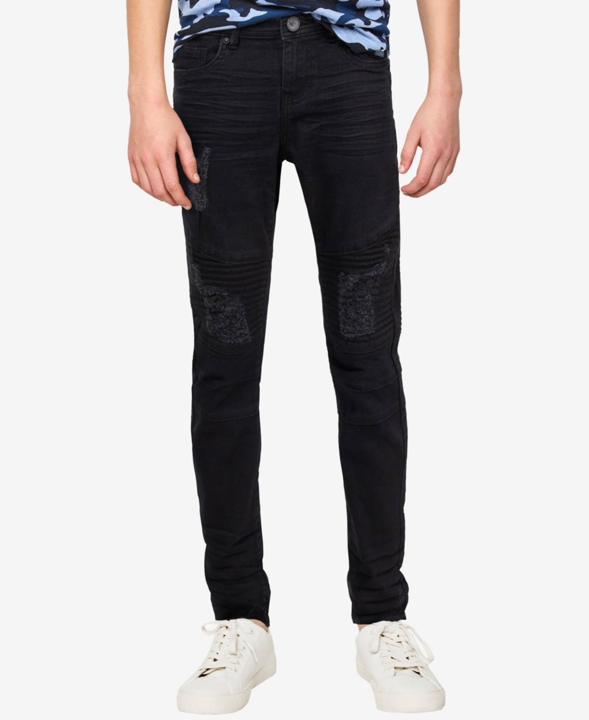 Click here for Big Boys Moto Jeans - Child - Jet black prices