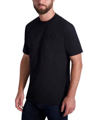 Karl Lagerfeld Men's Cotton Jersey with Embroidered Karl Lettering T ...